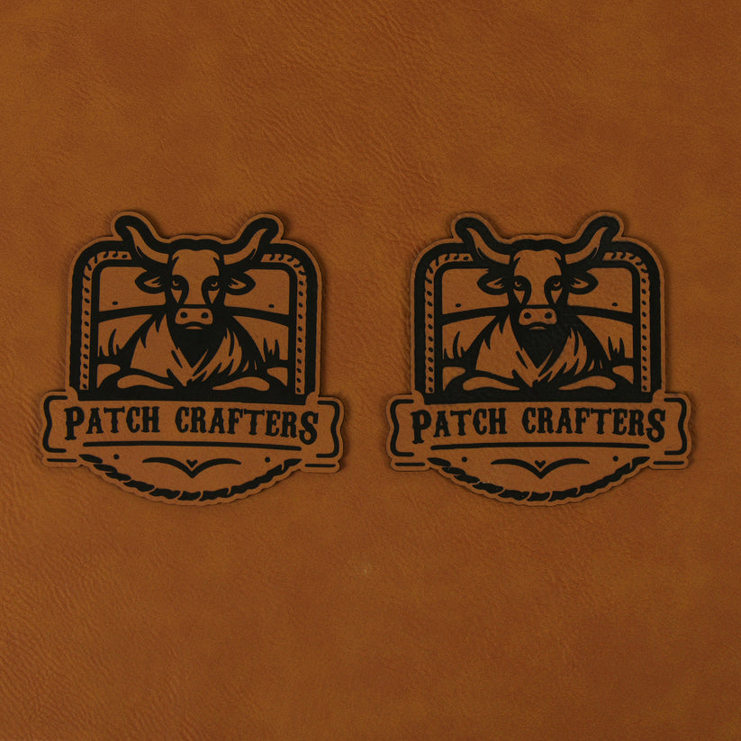 Thick Leatherette Sheet - Rawhide / Black (12"x24") – Patch Crafters